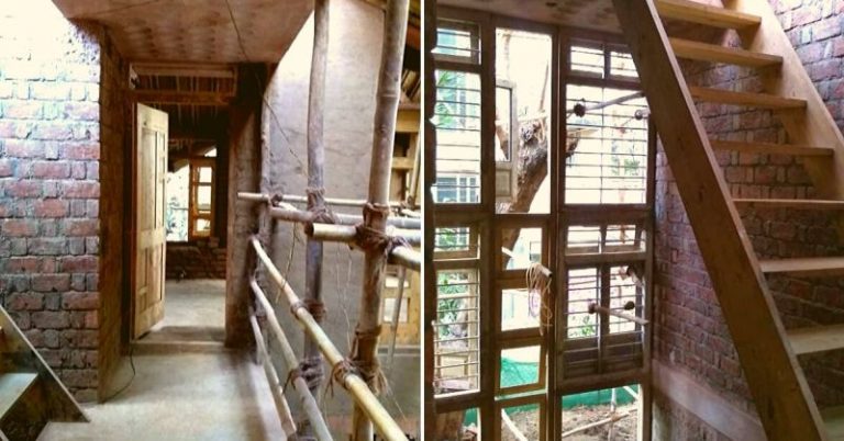 Environmentally-Conscious Couple Building Modern Mud House in Pune